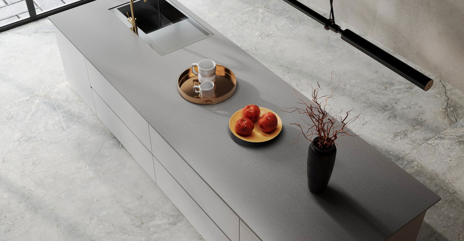 Volcanic Grey - Porcelain Panel
